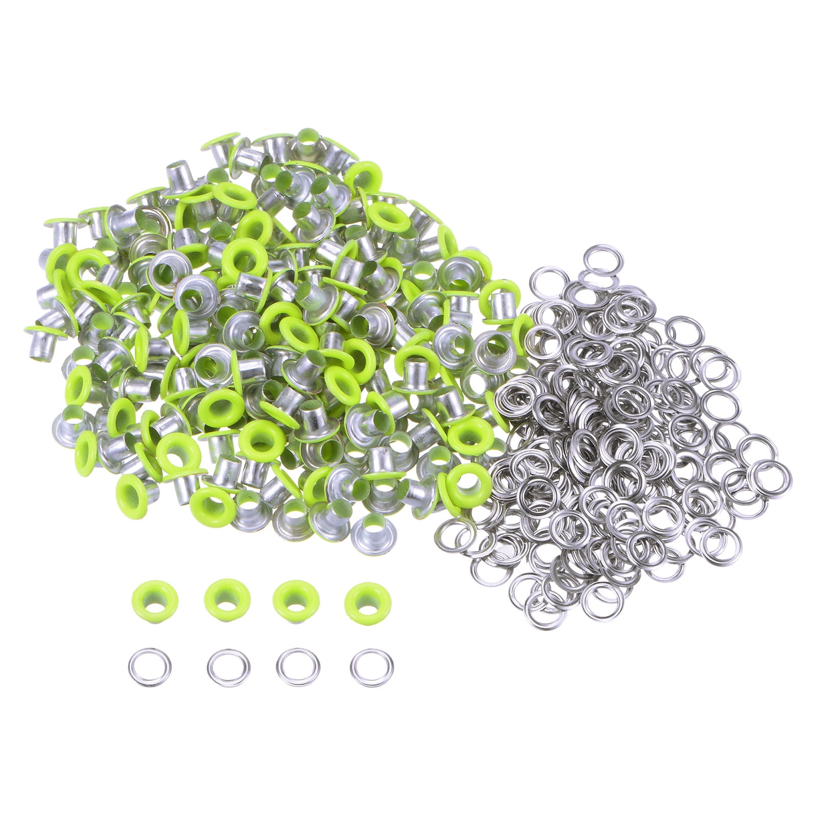 200set Grommets Kit Metal Eyelets 3mm Grommet Tool for Shoes Clothes ...