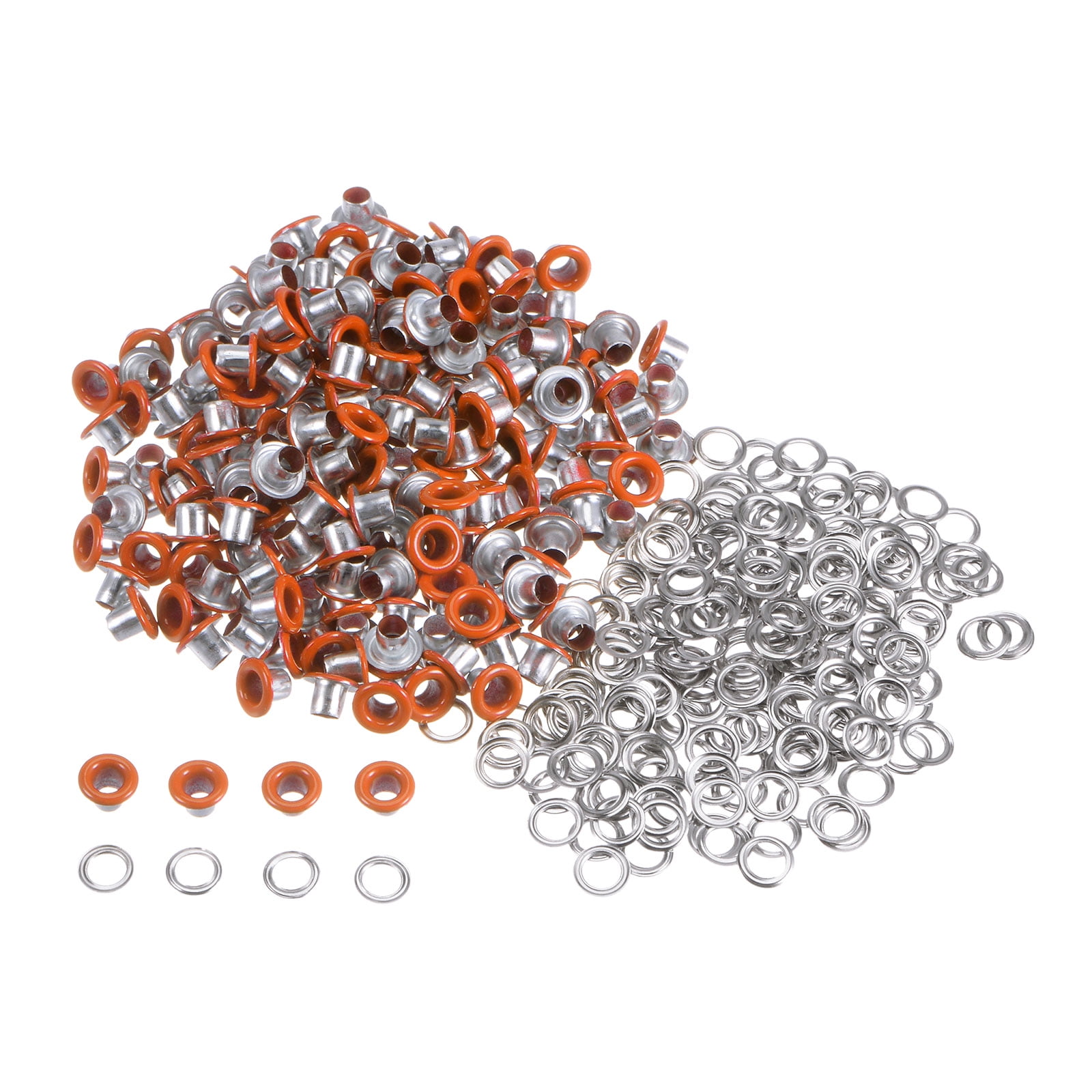 200set Grommets Kit Metal Eyelets 3mm Grommet Tool for Shoes Clothes Belt Bag DIY Project ...
