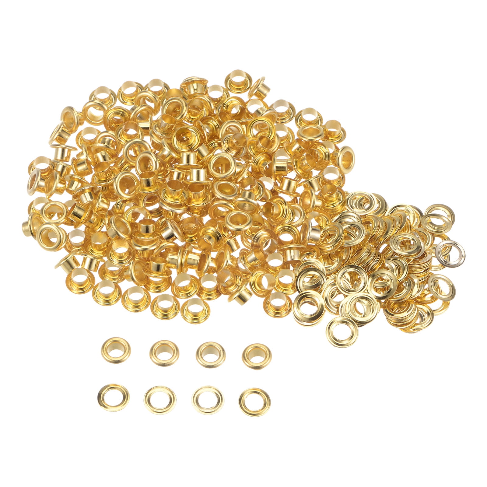 200set Grommets Kit Metal Eyelets 4.5mm Grommet Tool for Shoes Clothes ...