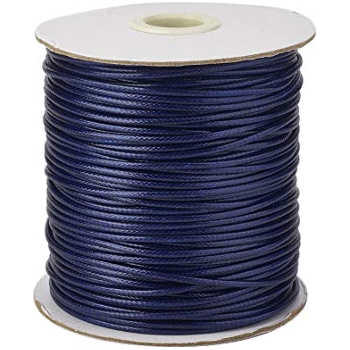 200yards/roll 0.5mm Waxed Polyester Cord Thread Twine Cord Macrame ...