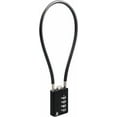 201 (1 Pack) 4 Digit Combination Padlock with 12 inch (30cm) Flexible ...
