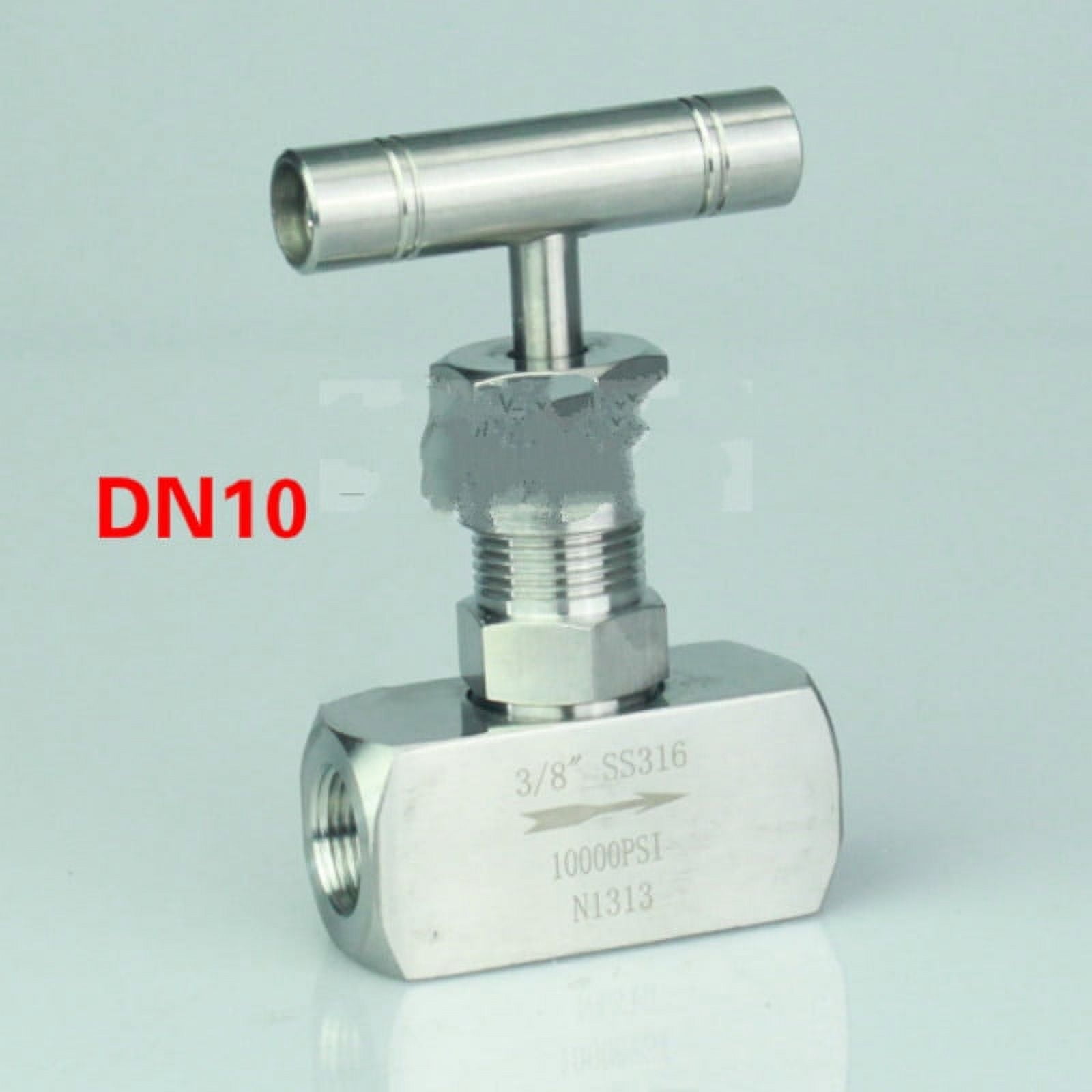 201/304 stainless steel Female Thread Needle Valve DN6-DN20 high quality shutoff valve Stop ...