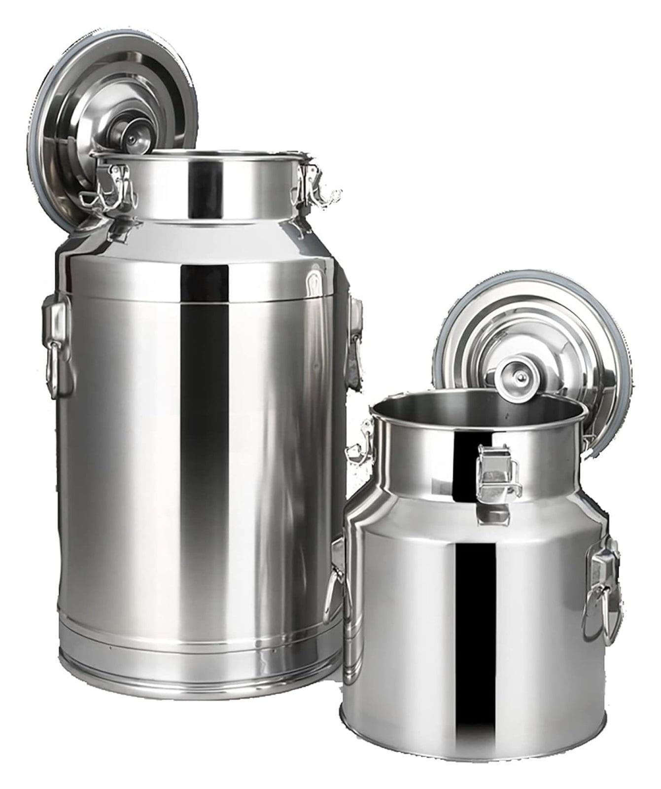 201 Stainless Steel Fermenter Milk Barrel, Small-capacity Grain Storage ...