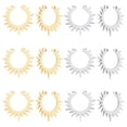 201 Stainless Steel Laser Cut Pendants Gear Golden & Stainless Steel ...