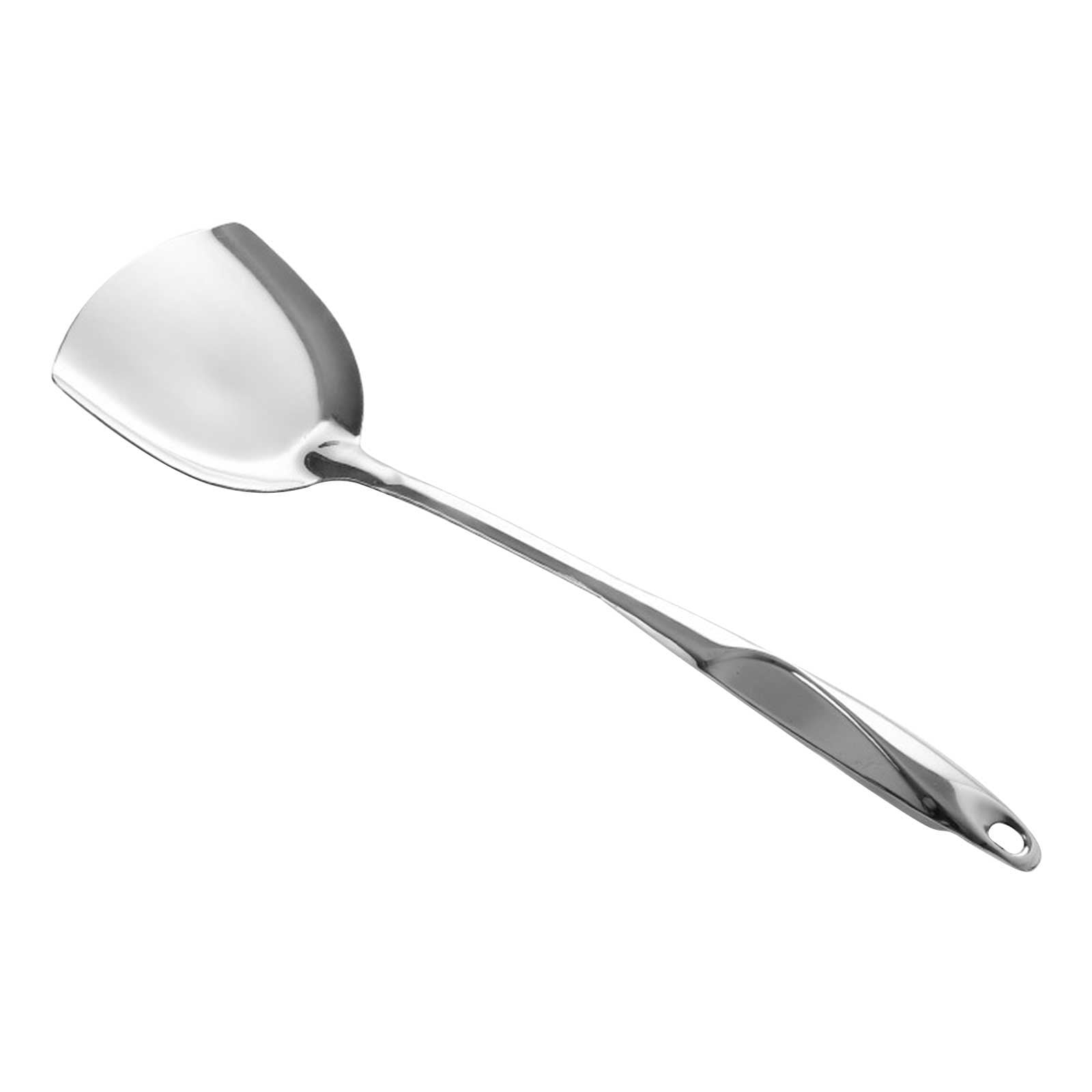 201 Stainless Steel S-Shaped Handle Pot Scraper With Slotted Spoon ...