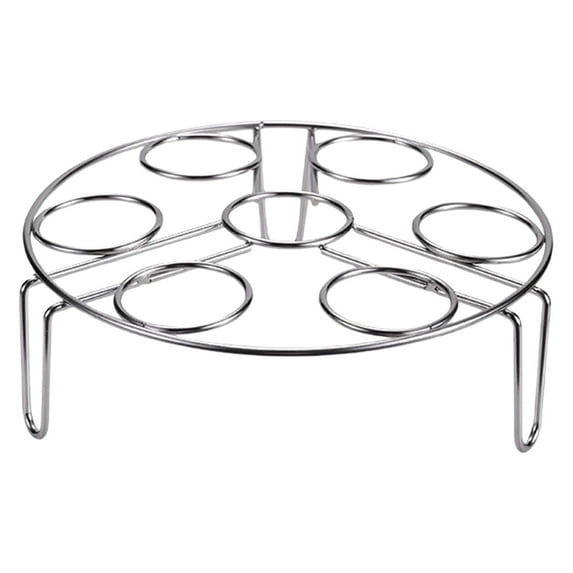 201 Stainless Steel Small Single Layer Egg Steamer Rack Tripod 5.9x2.2 ...