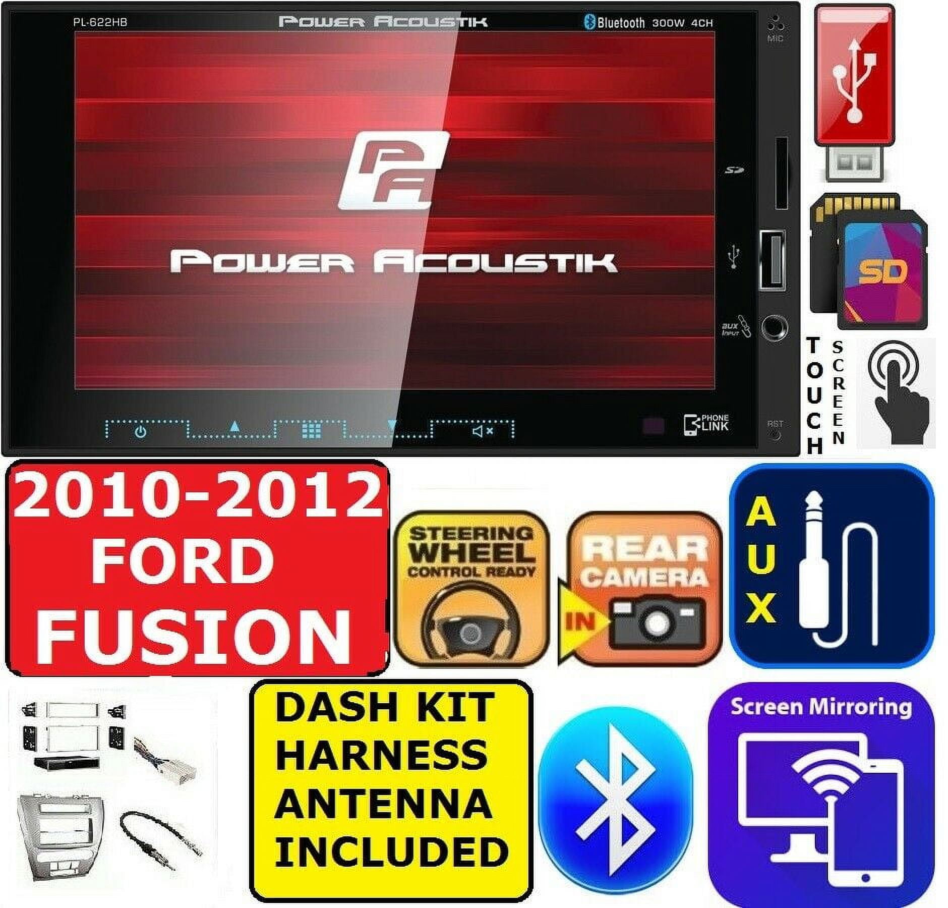 2010-12 FORD FUSION TOUCHSCREEN AM/FM BLUETOOTH USB SD AUX CAR RADIO ...