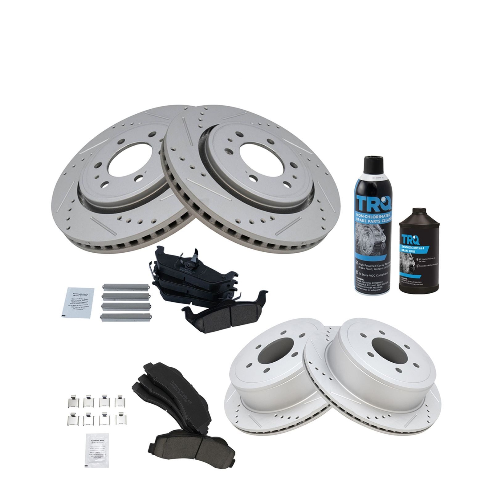 2010-2011 for Ford for F-150 Premium CE Brake Pad and Rotor Kit ...