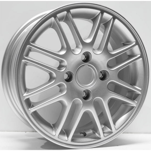 2010-2011 Ford Focus Replacement Wheel 15"x6" 16 Spoke, Silver Painted ...