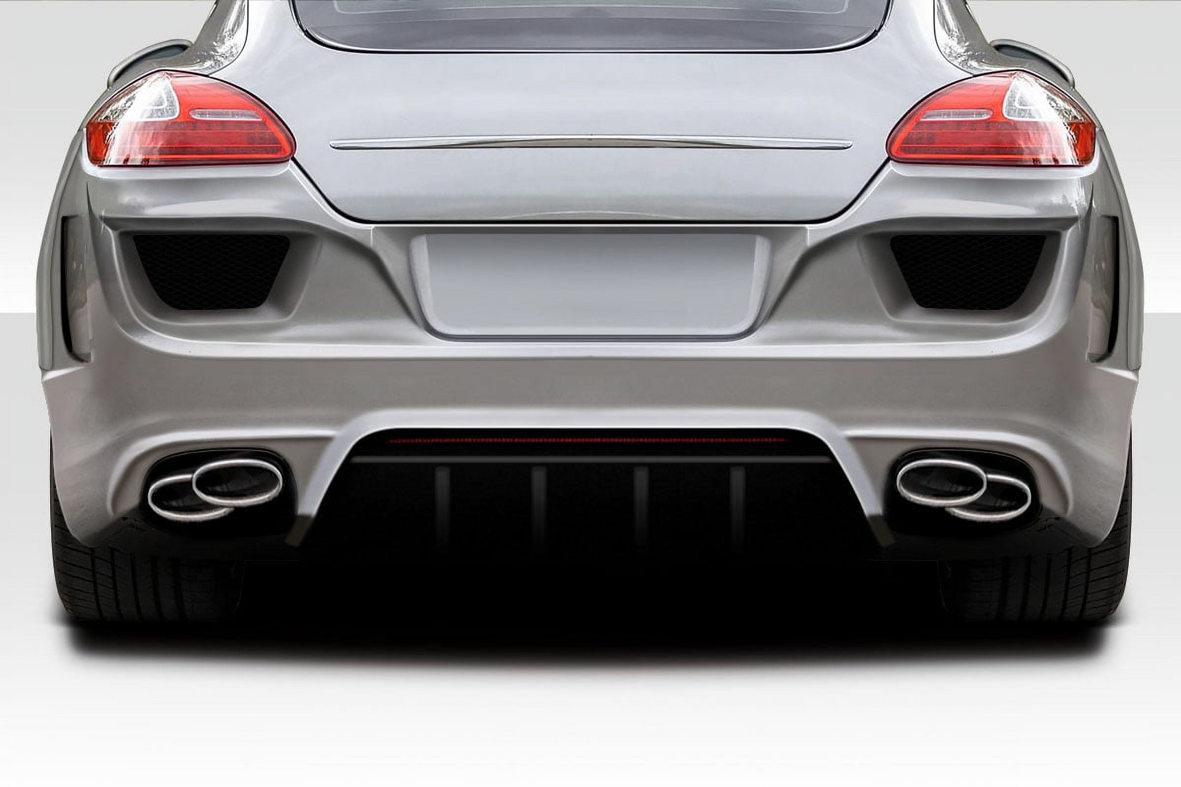 2010-2013 Porsche Panamera Duraflex Aiming Rear Bumper Cover - 1 Piece ...