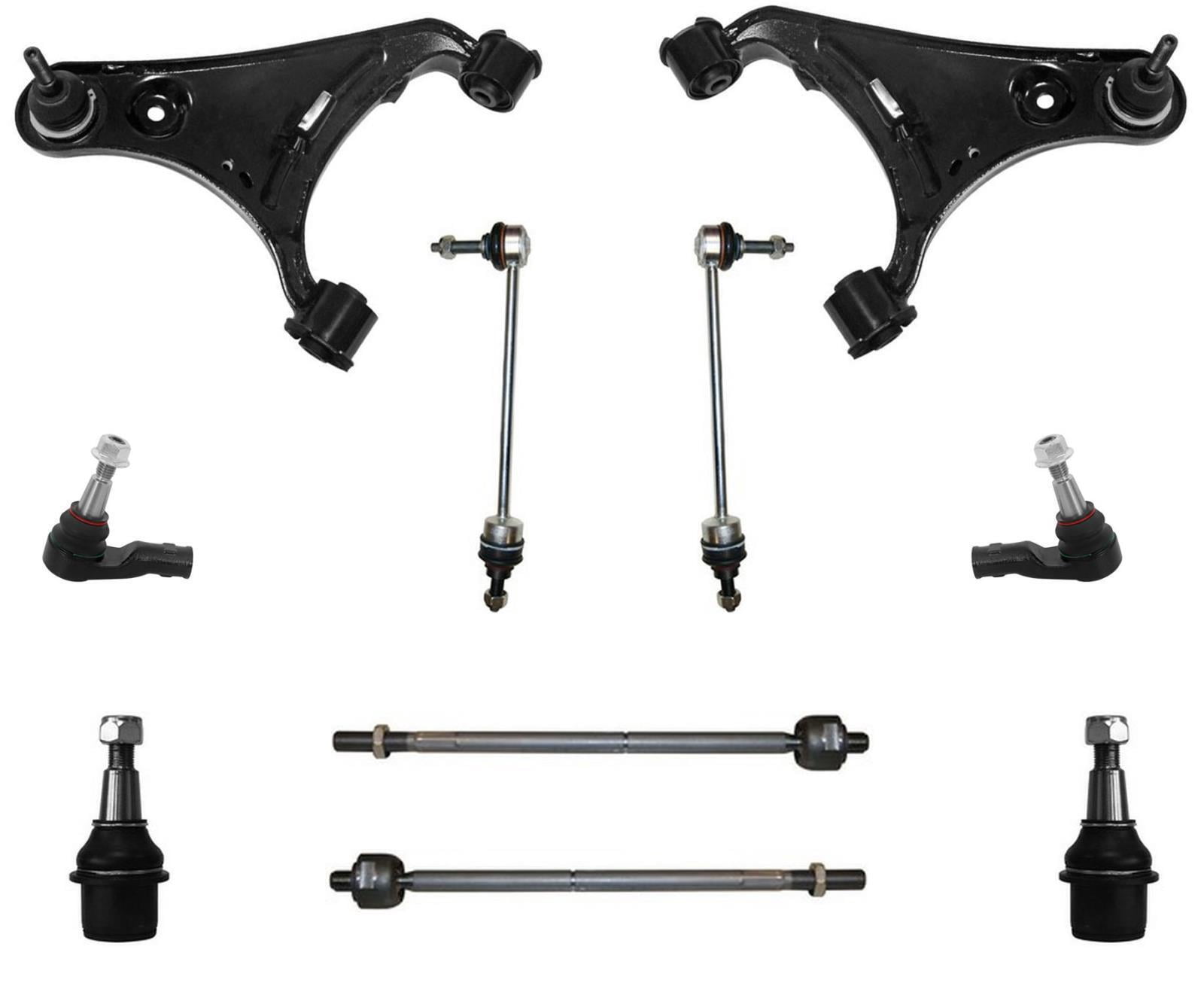 2010-2016 for LR4 Front Upper Arms W/ Ball Joints Tie Rods & Ball ...