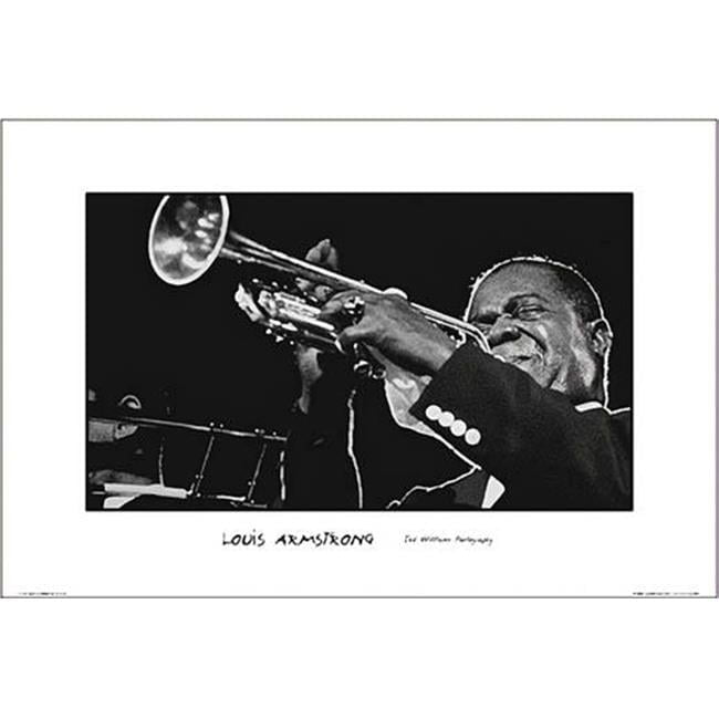 2010-24x36-MU Louis Armstrong Poster 24in. x 36in. - Walmart.com