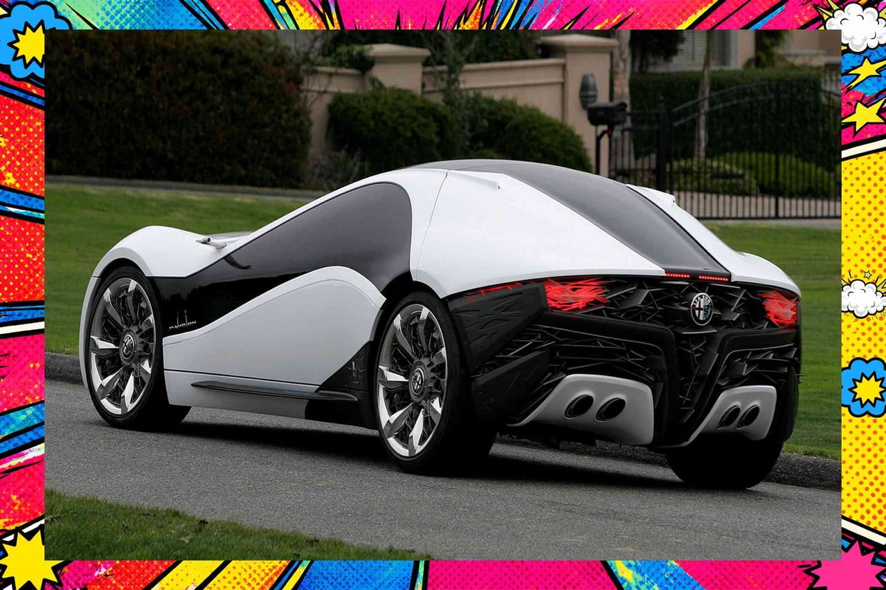 2010 Alfa Romeo Pandion - Pop Art Edition | 20x30 Inch Laminated Poster ...