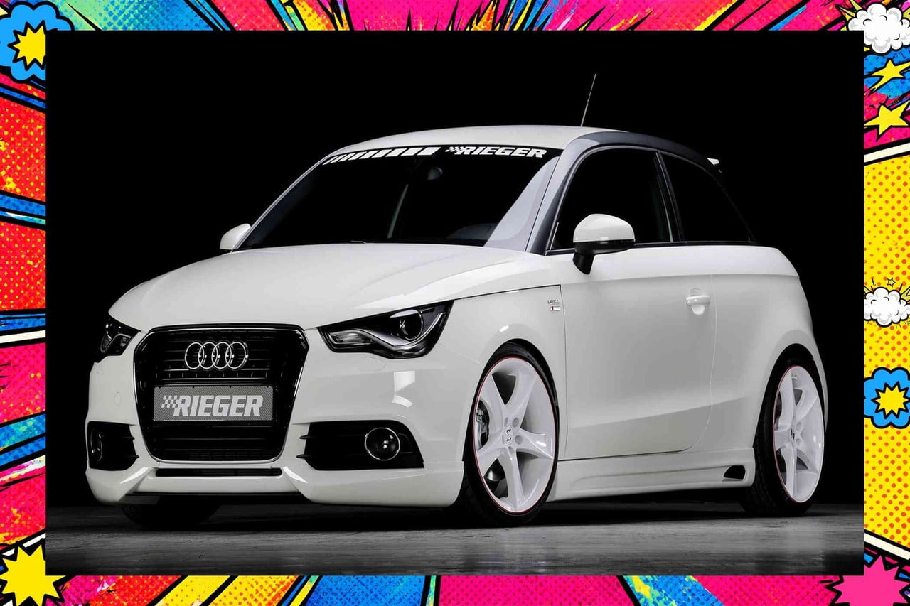 2010 Audi A1 by Rieger - Pop Art Edition | 20x30 Inch Glossy Laminated ...