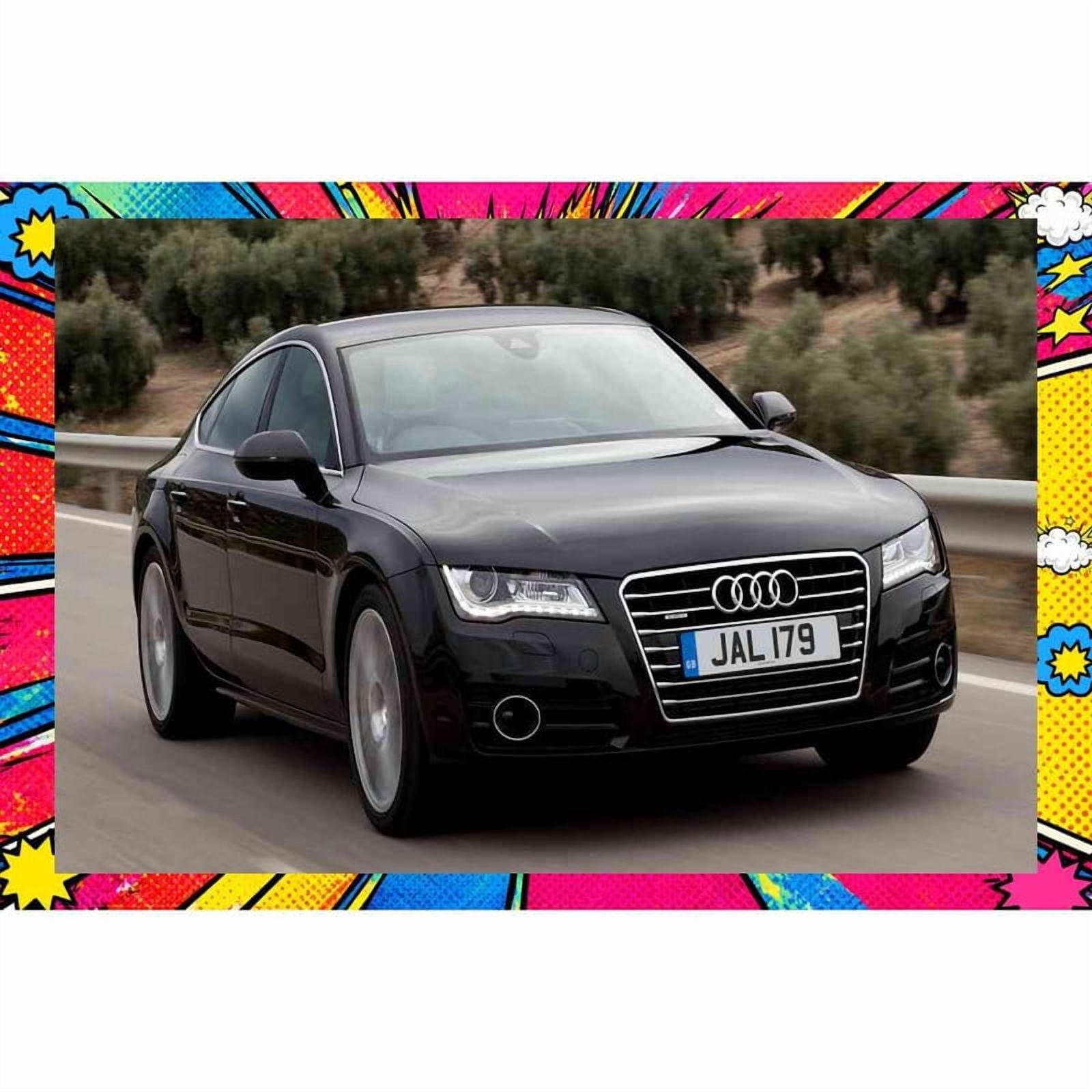 2010 Audi A7 Sportback UK - Pop Art Edition | 24x36 Inch Glossy ...