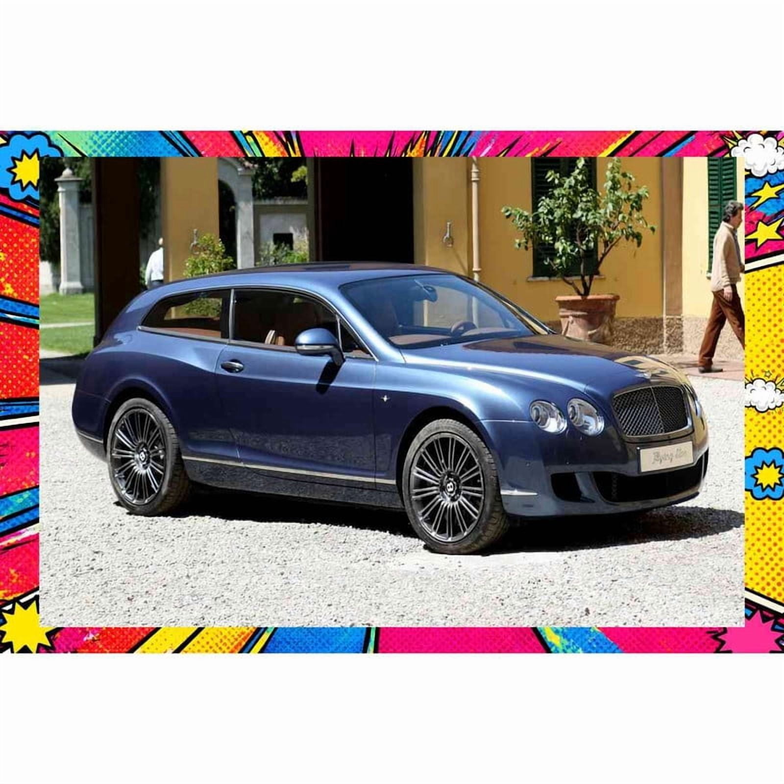 2010 Bentley Continental Flying Star - Pop Art Edition | 24x36 Inch ...
