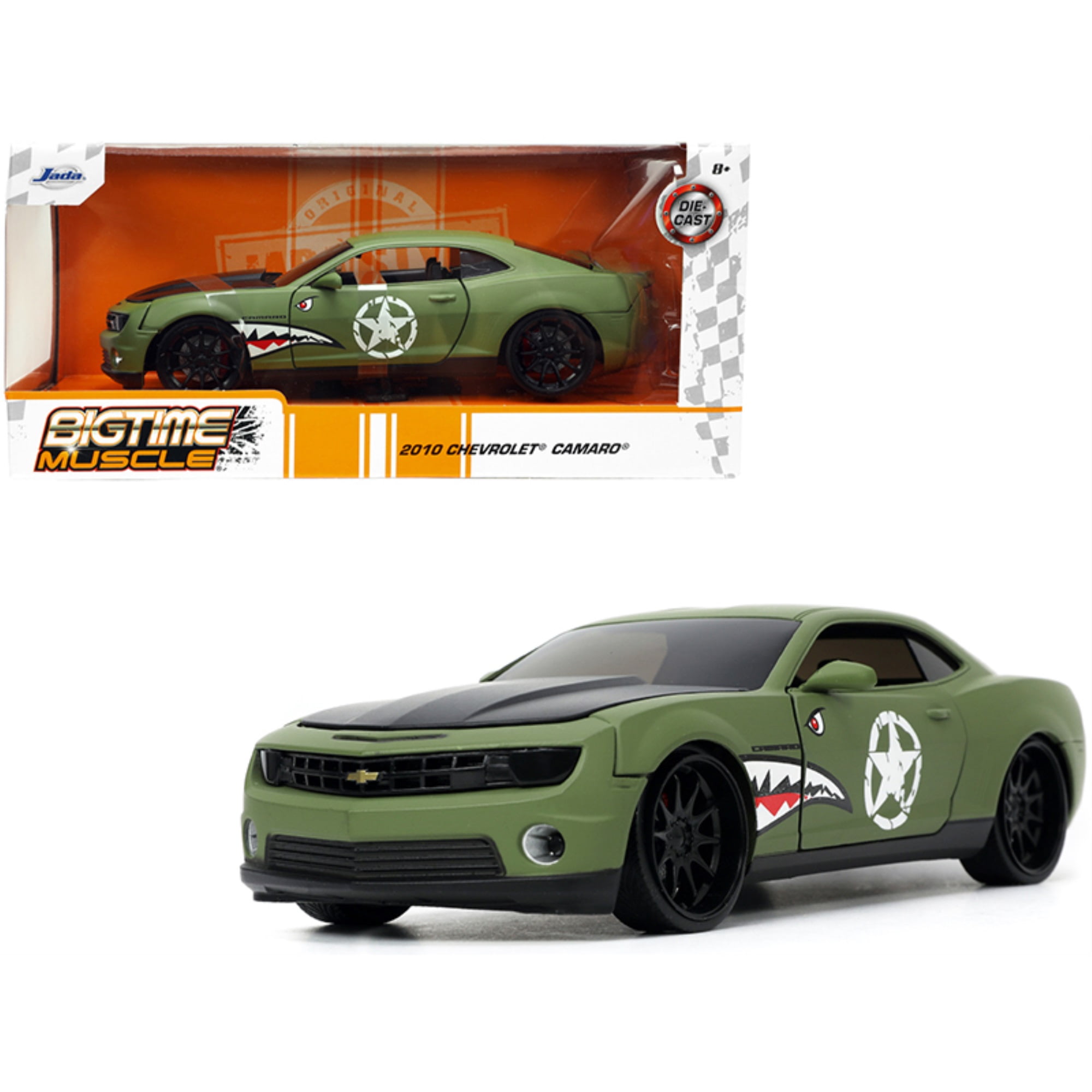 2010 Chevrolet Camaro "Shark" Matt Olive Green with Matt Black Hood ...