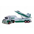 Hess 2010 Toy Truck and Jet with Semi-Trailer Flatbed Loading - Walmart.com