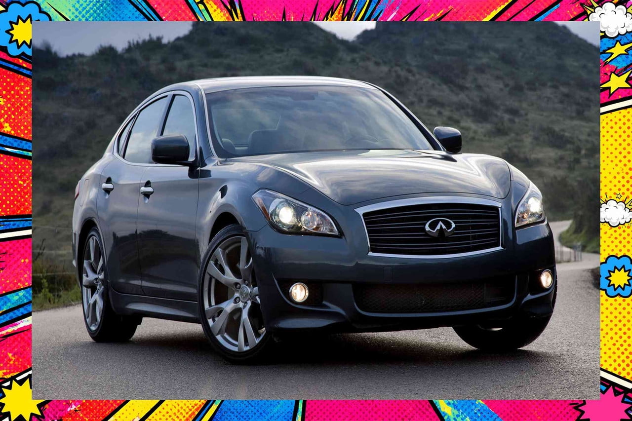 2010 Infiniti M56 Sport - Pop Art Edition | 24x36 Inch Glossy Laminated ...