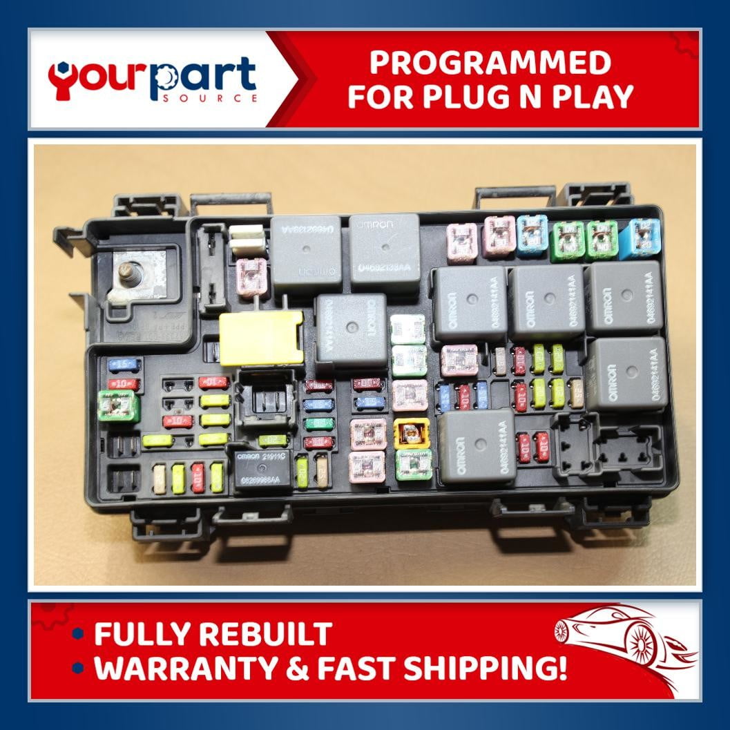 2010 Journey Caravan TIPM Temic Integrated Fuse Box Module 04692305 ...