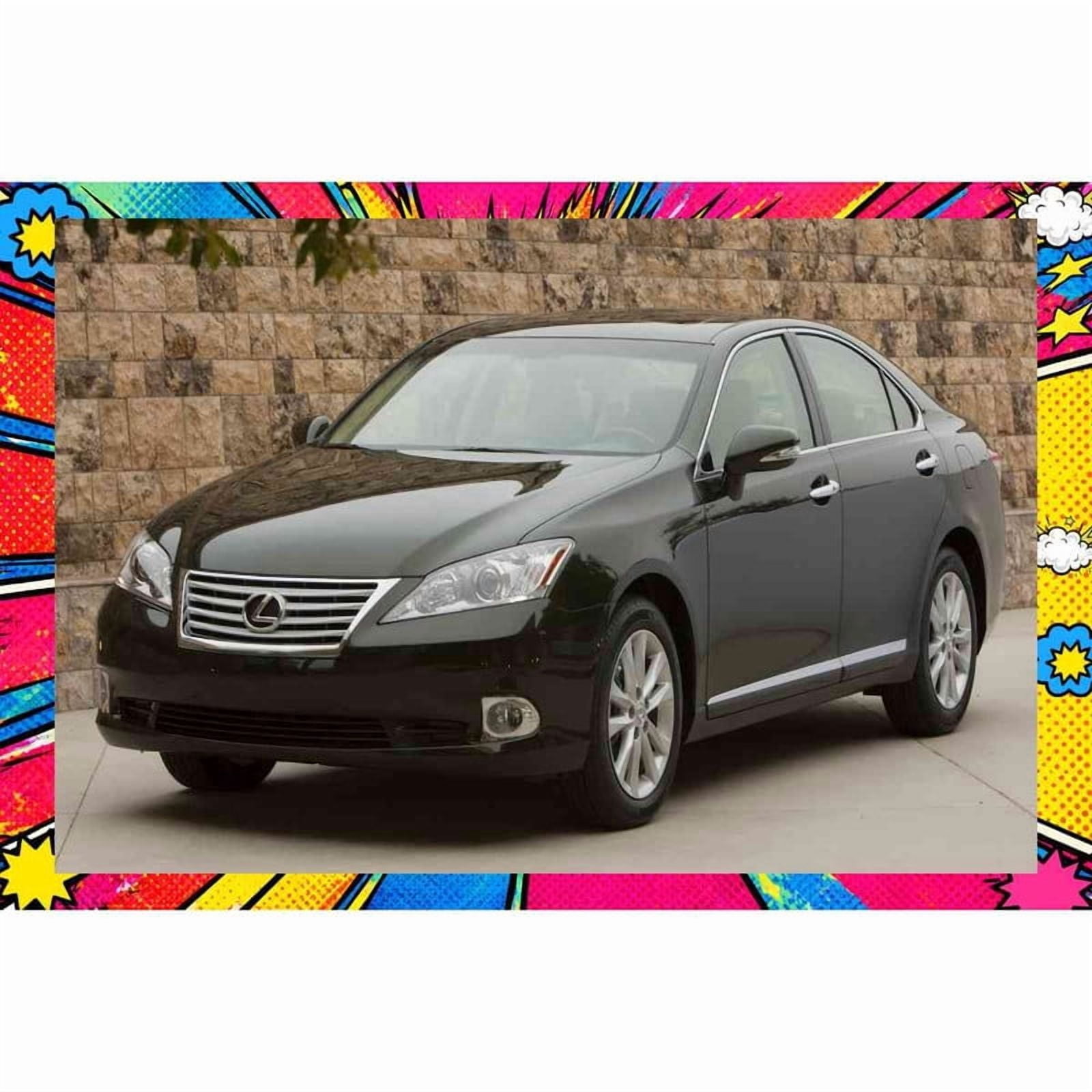 2010 Lexus ES - Pop Art Edition | 24x36 Inch Glossy Laminated Poster ...