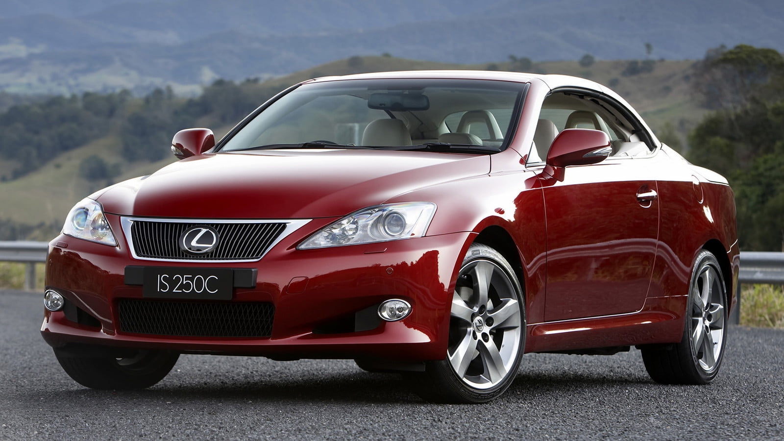 2010 Lexus IS Convertible AU Style A - 24x36 Inch Laminated Poster ...