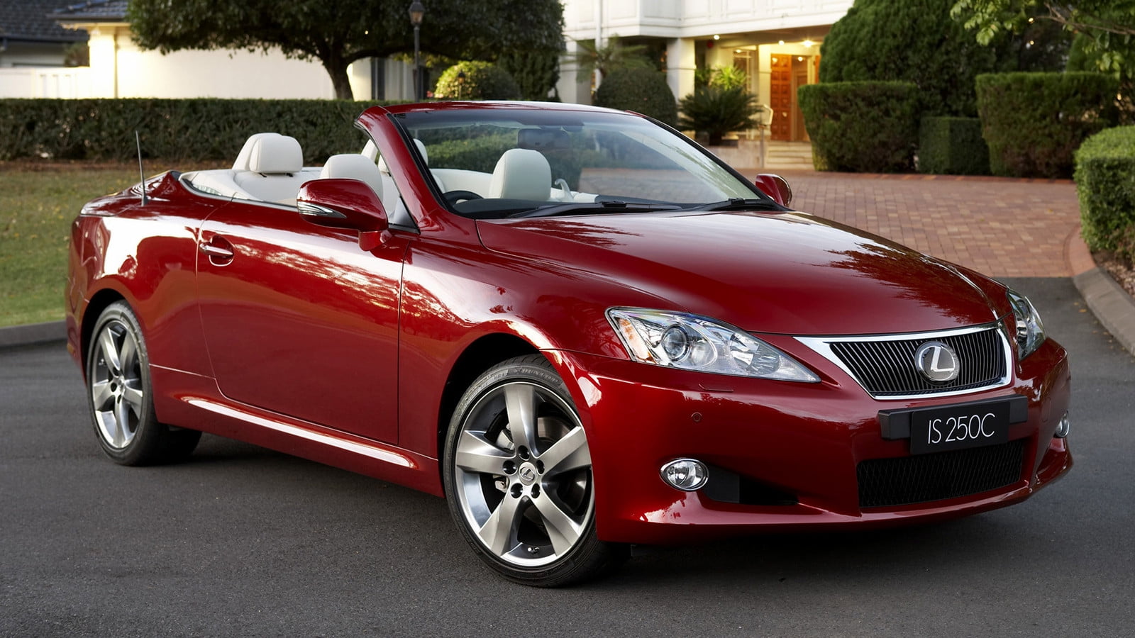 2010 Lexus Is Convertible AU - 12x18 Inch Laminated Poster - Stunning ...