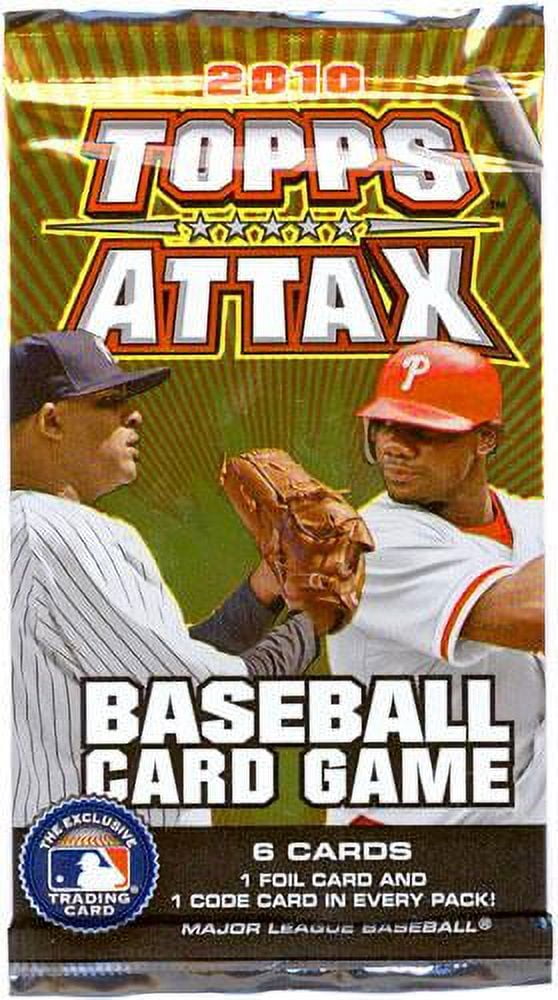 2010 MLB Topps Attax Booster Pack - Walmart.com