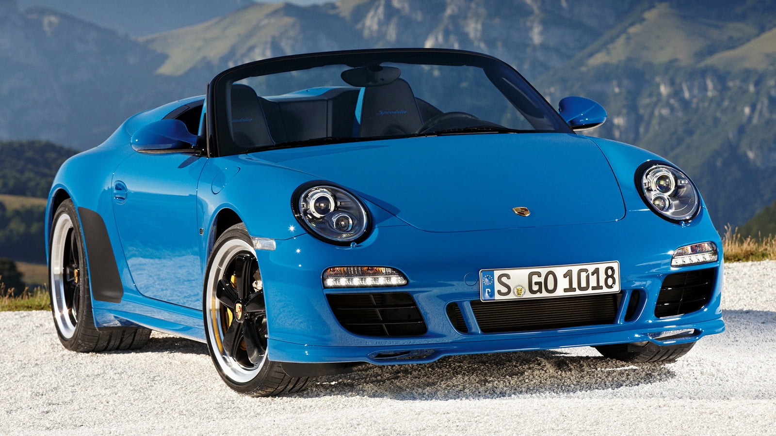 2010 Porsche 911 Speedster Car - 20x30 Inch Glossy Laminated Poster ...