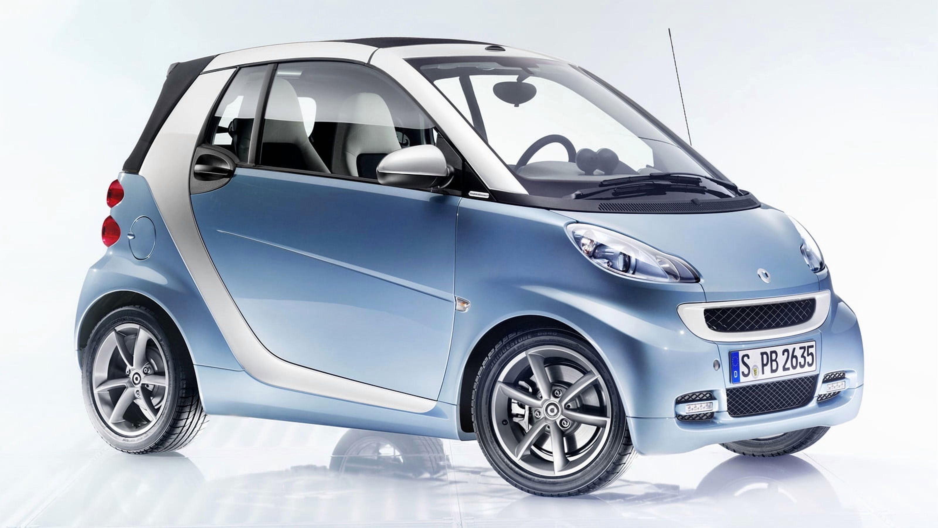 2010 Smart Fortwo Cabrio Lightshine - 20x30 Inch Laminated Poster ...