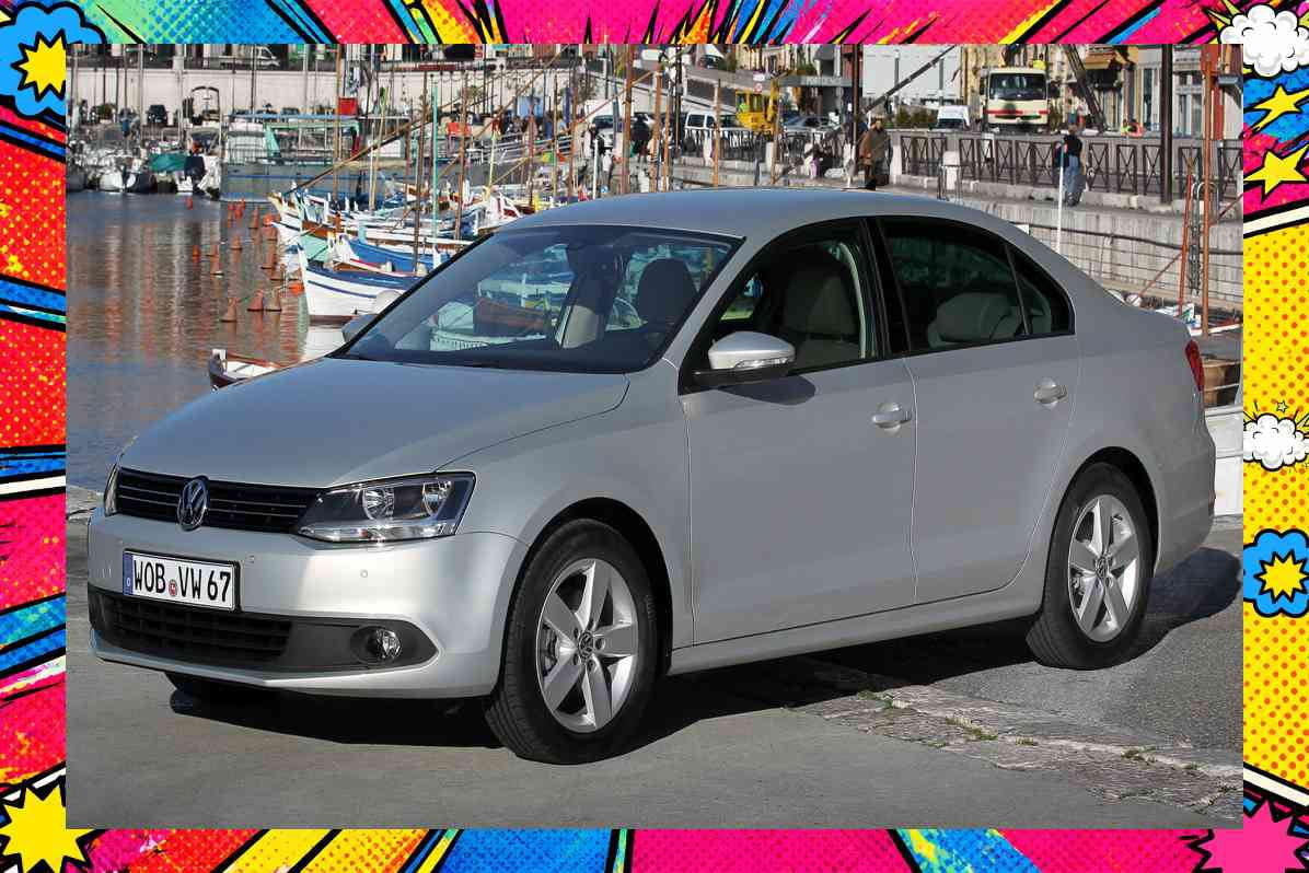 2010 Volkswagen Jetta Style A - Pop Art Edition | 24x36 Inch Glossy ...