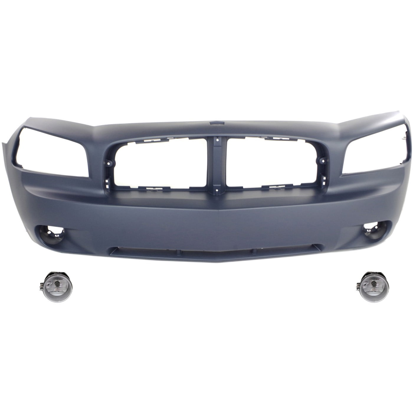 2010 for Dodge for Charger Bumper Cover with Fog Light Cut-out - Front ...