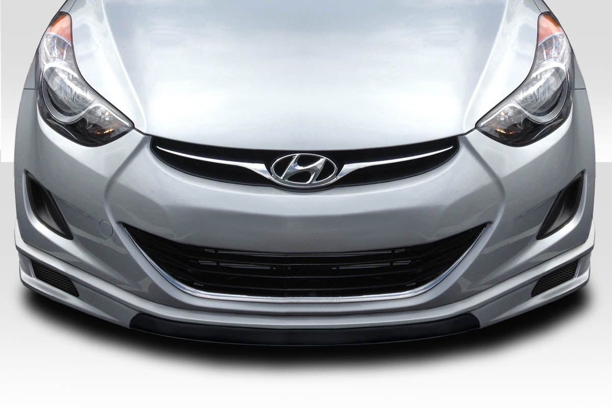 Duraflex Elantra SQR Front Lip Spoiler, Fiberglass, 2011-2013 Hyundai ...