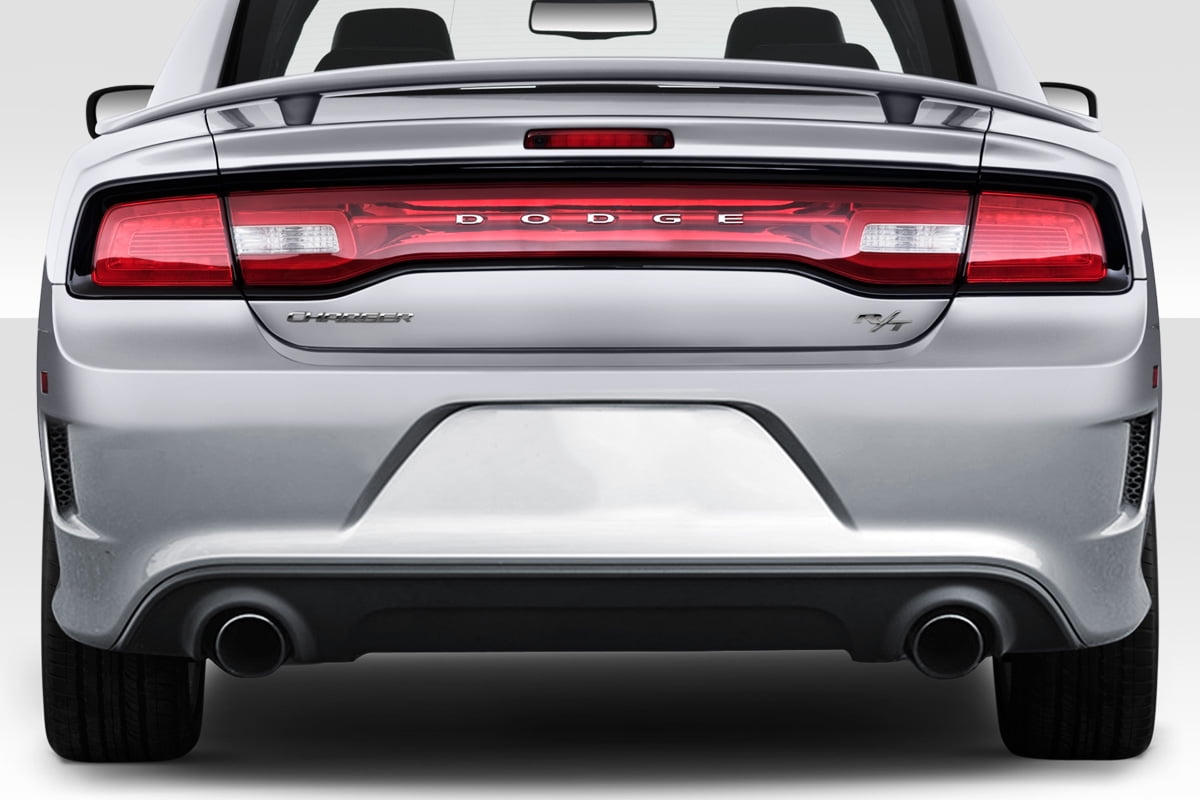 Duraflex 2011-2014 Dodge Charger Hellcat Look Rear Bumper - 1 Piece ...