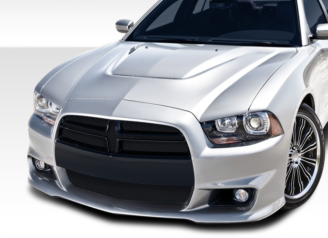 2011-2014 Dodge Charger Duraflex SRT Look Front Bumper Cover - 1 Piece ...