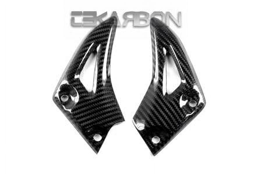 2011 - 2014 Triumph Speed Triple Carbon Fiber Heel Plates - Walmart.com