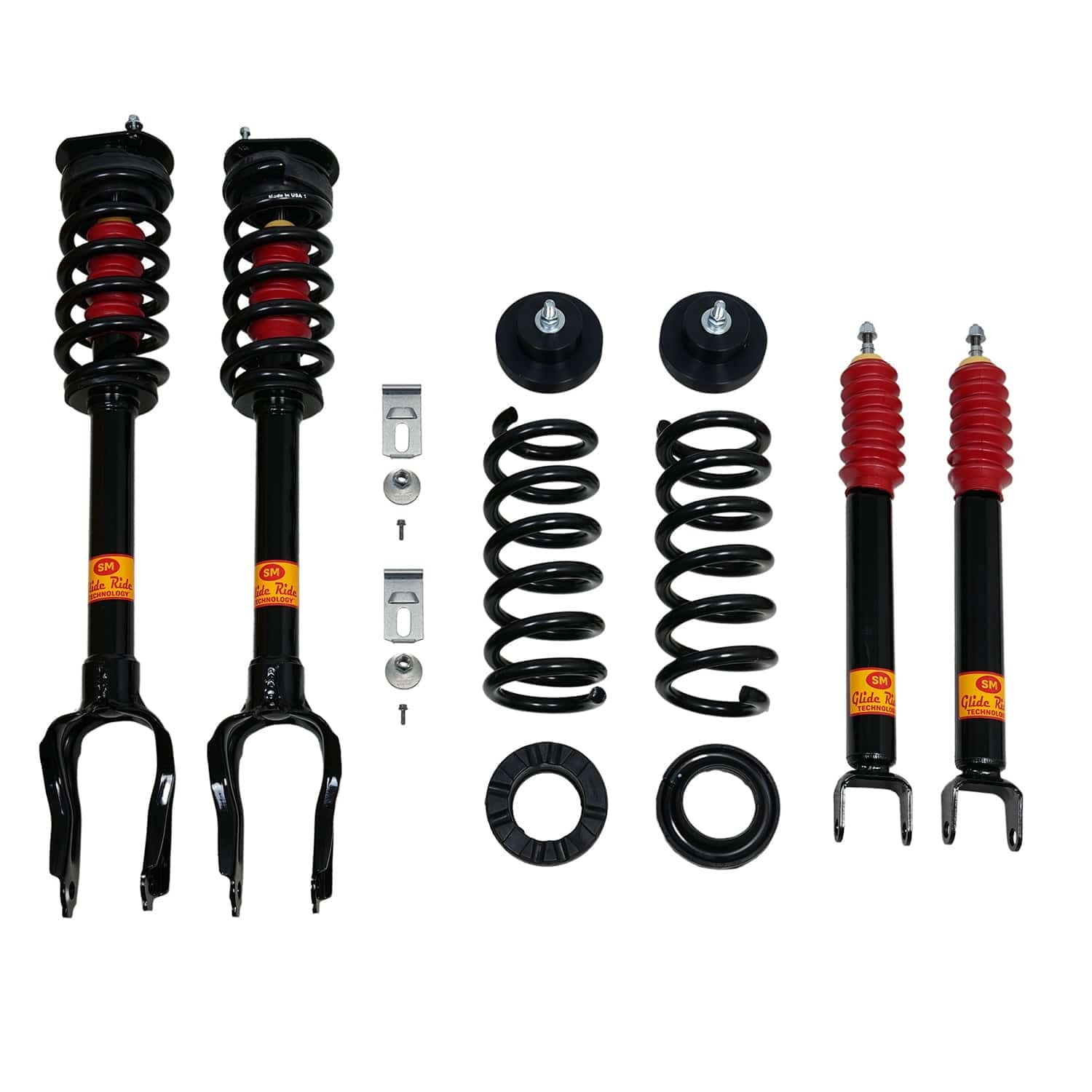 Jeep Grand Cherokee 2011-2015 Air Suspension Conversion Kit with Camber ...