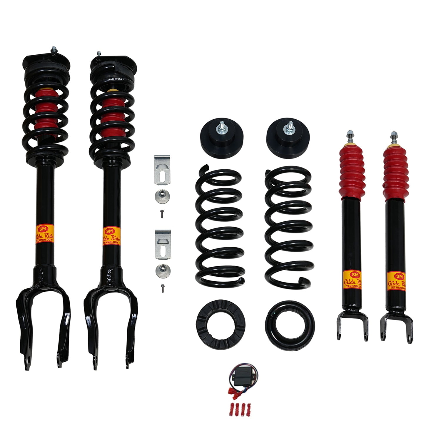 2011-2015 Jeep Grand Cherokee Air Suspension Conversion/Delete Kit with ...