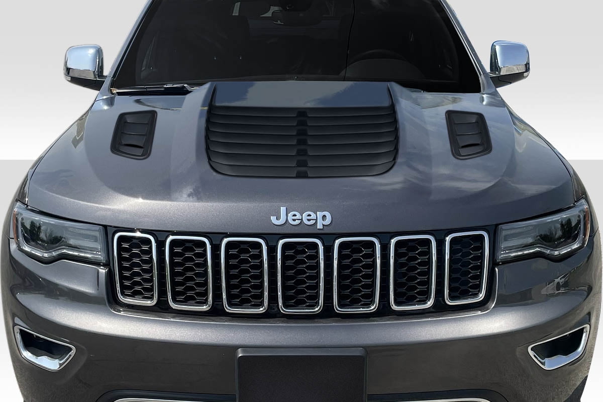 Duraflex Venom Hood, 2011-2022 Jeep Grand Cherokee, Fiberglass ...