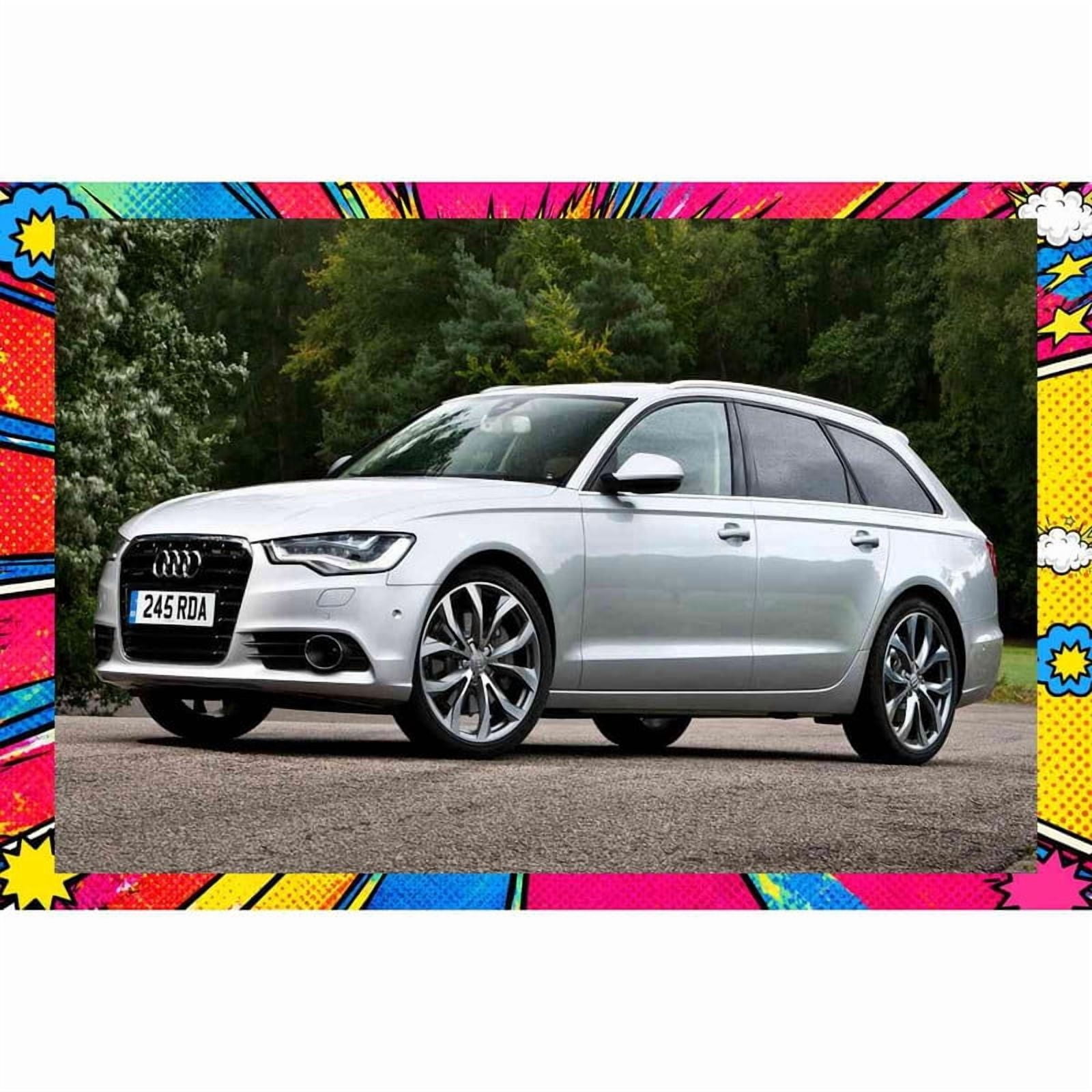 2011 Audi A6 Avant UK - Pop Art Edition | 24x36 Inch Laminated Poster ...