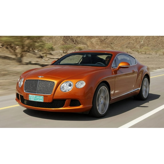 2011 Bentley Continental GT Style B - 20x30 Inch Laminated Poster ...