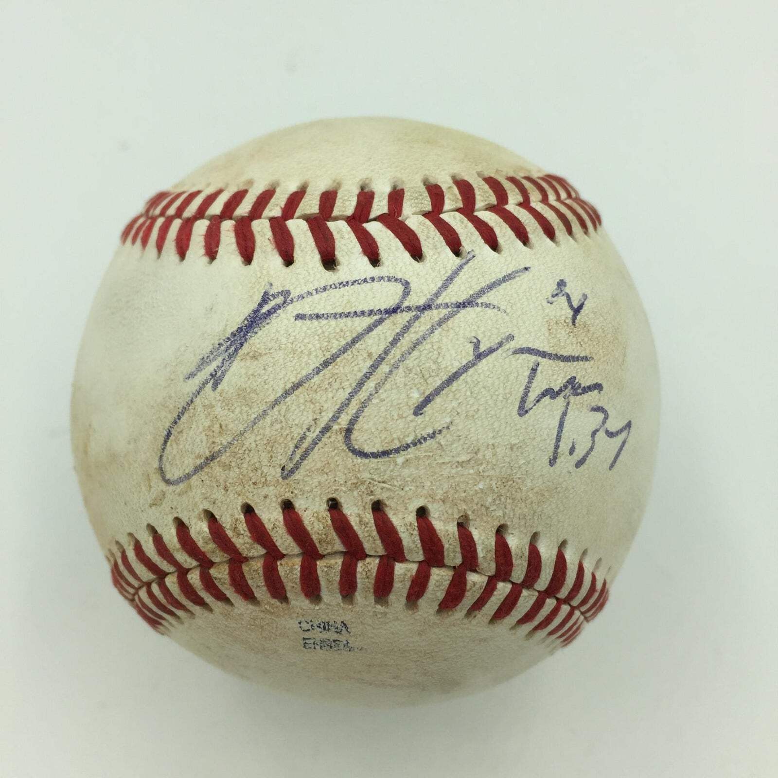 2011 Bryce Harper Pre Rookie Signed Game Used Minor League Baseball JSA ...