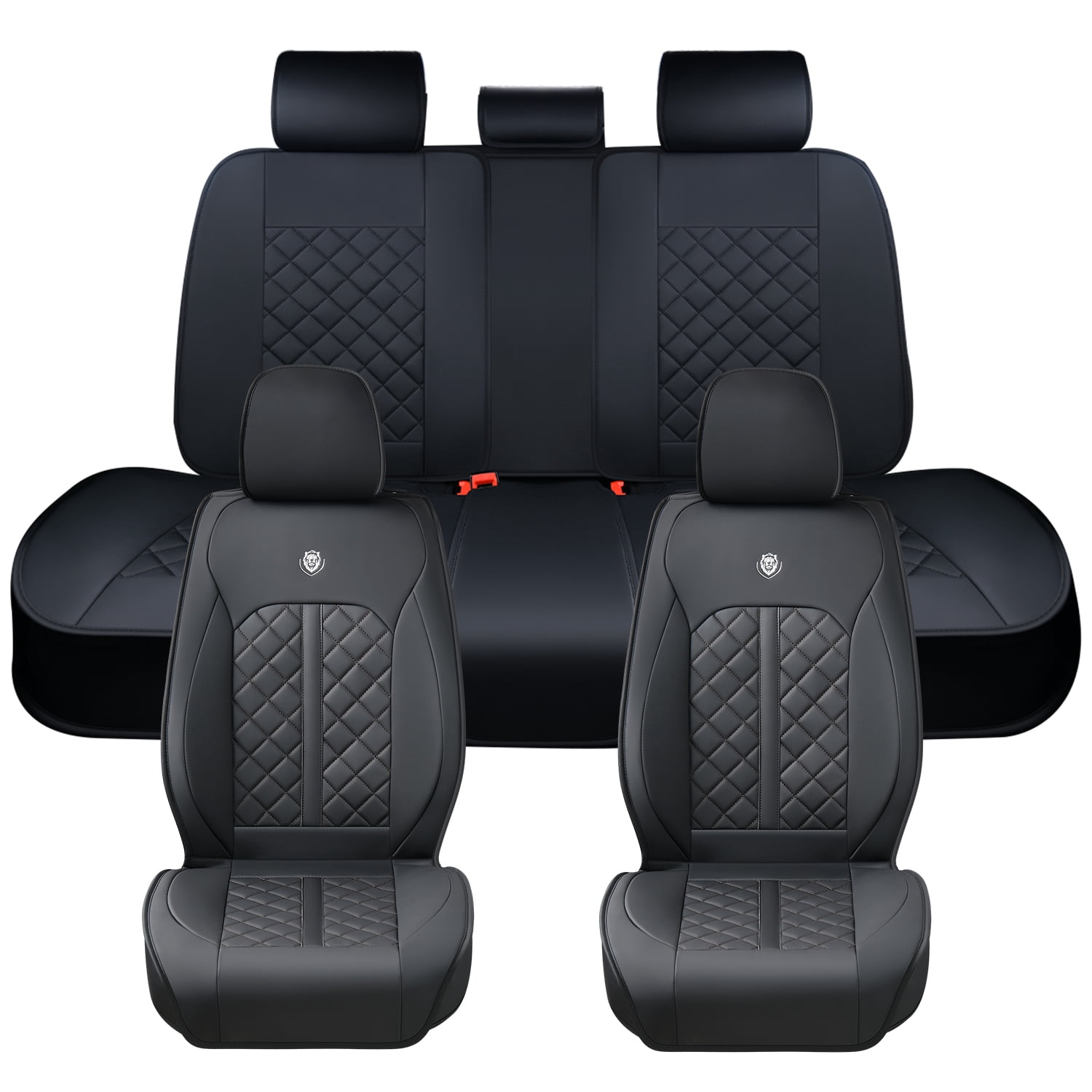 2011 for HONDA CIVIC Car Seat Cover, Black Car Seat Covers, Waterproof ...