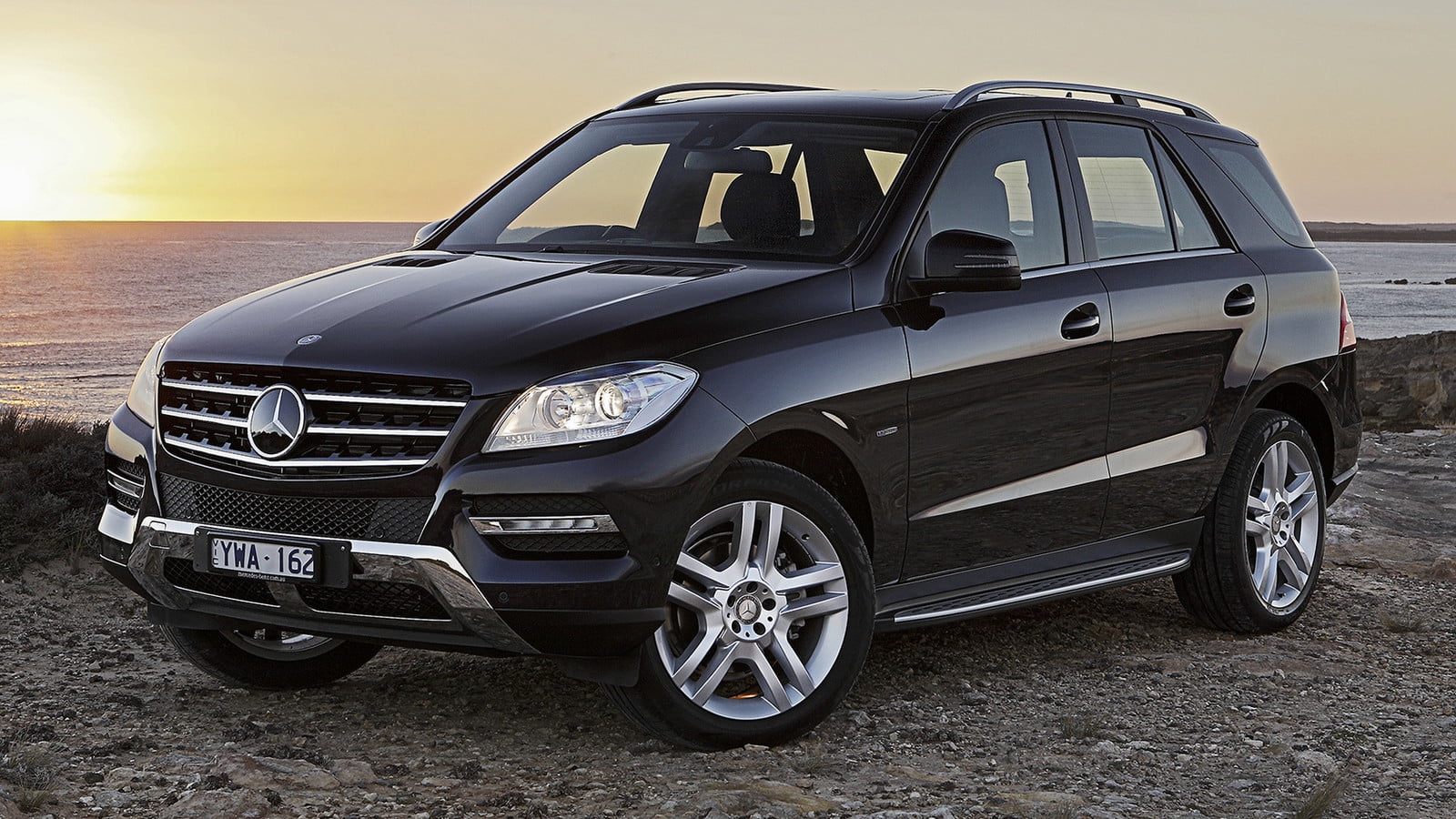 2011 Mercedes-Benz M Class AU Car - 24x36 Inch Glossy Laminated Poster ...