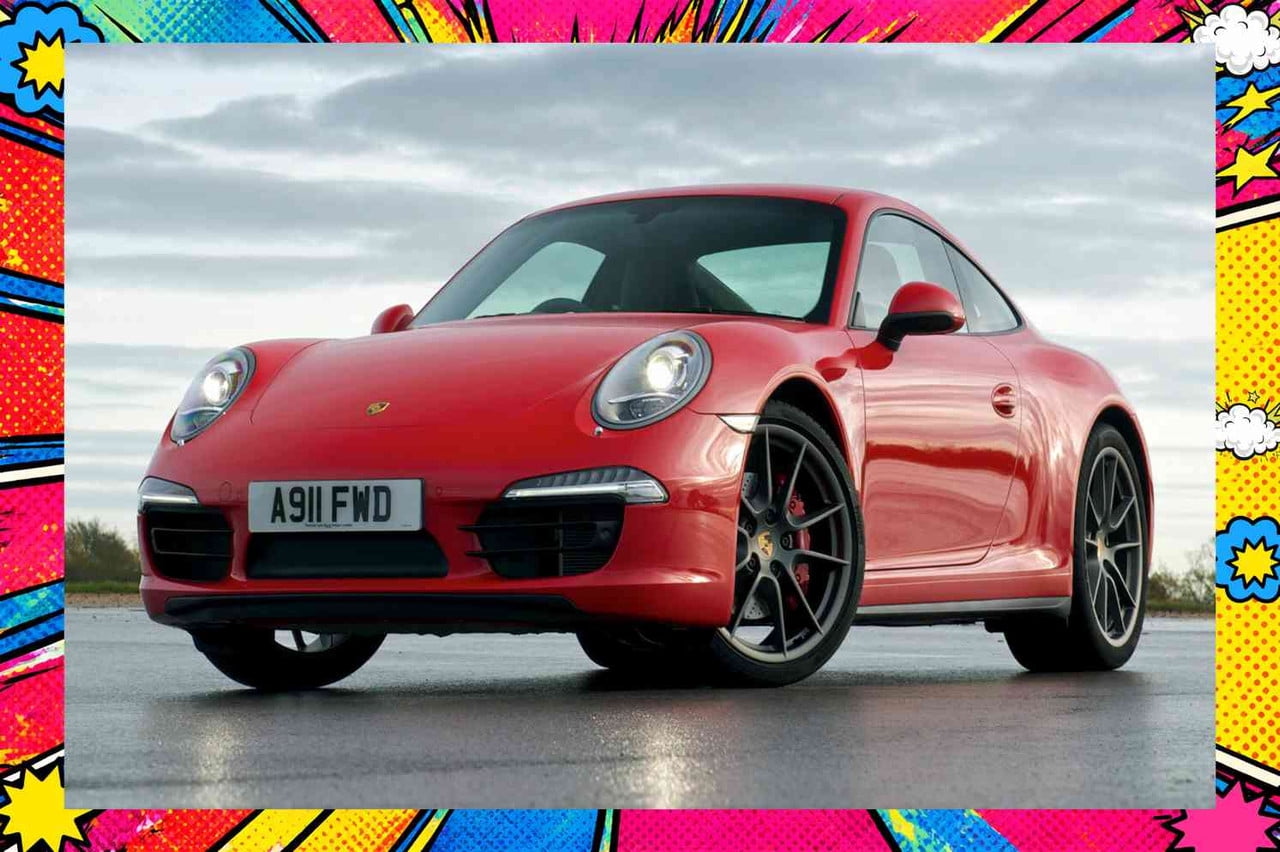 2011 Porsche 911 Carrera S UK Style B - Pop Art Edition | 20x30 Inch ...