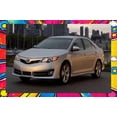 2011 Toyota Camry SE Style A - Pop Art Edition | 24x36 Inch Rolled ...
