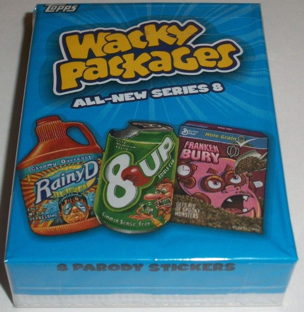 2011 Wacky Packages All New Series 8 Complete 55 Sticker Set - Walmart.com