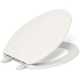 20110-96 Brevia, Slow Close Toilet Seat, Elongated Toilet Seat, Grip ...