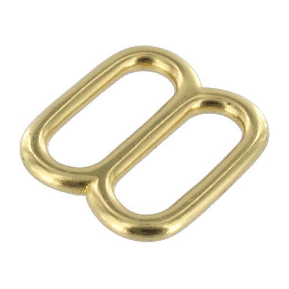 20114 Natural Brass, Double Loop, Solid Brass-LL, Multiple Sizes ...