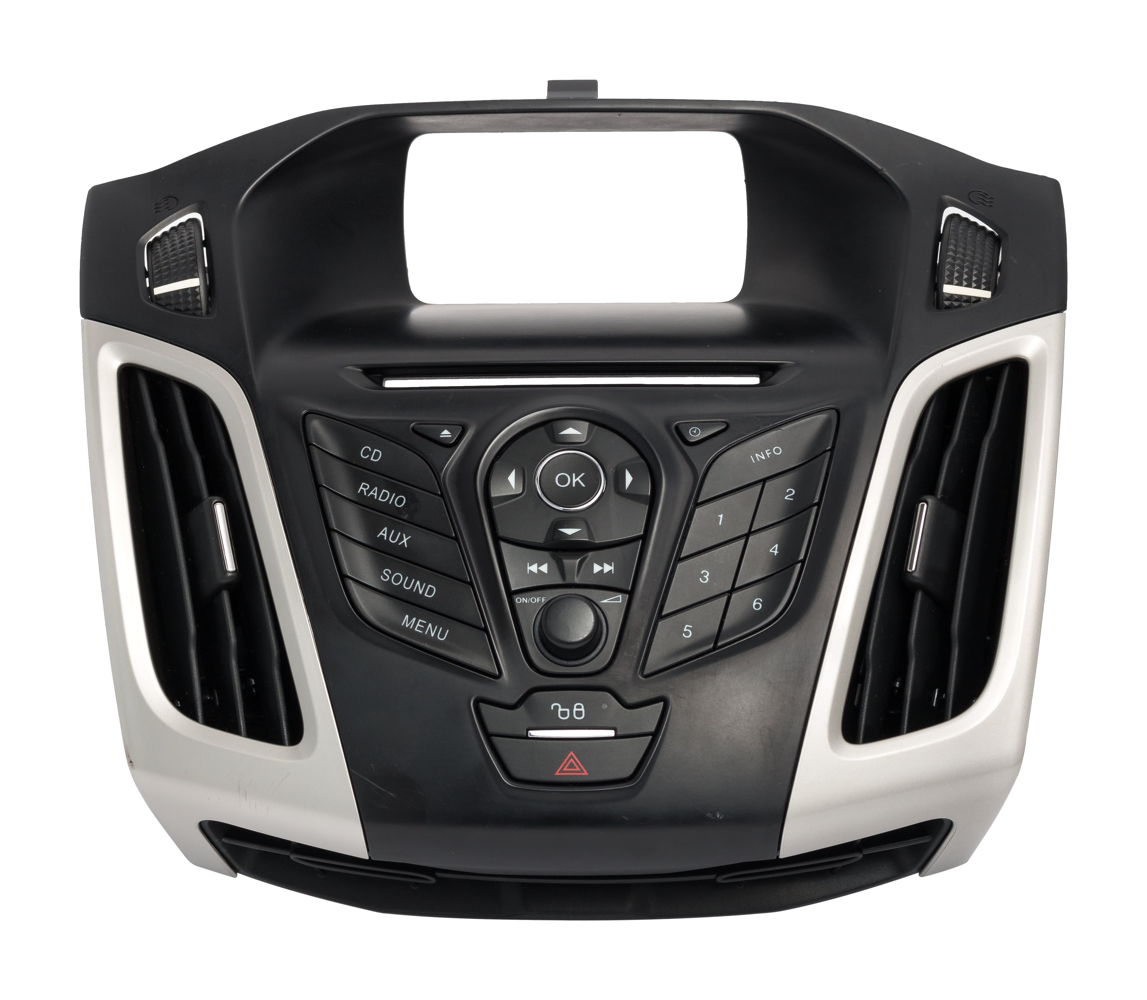 Restored 2012-2013 Ford Focus Radio Control Panel Vented Bezel Part ...